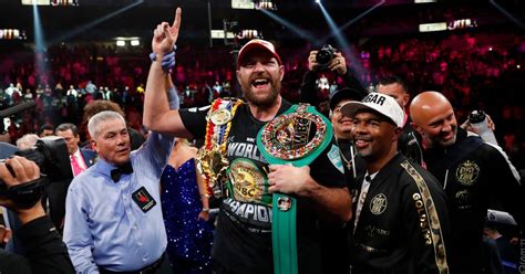 Tyson Fury Le Ganó A Deontay Wilder Una Pelea Para La Historia Con Un