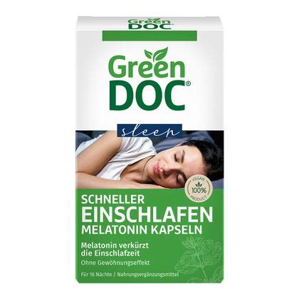 Greendoc Schneller Einschlafen Melatonin St St Online Kaufen DocMorris