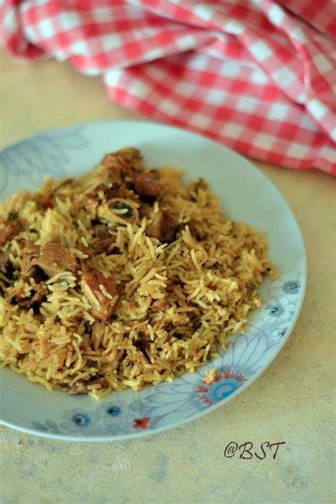 Easy Pressure Cooker Mutton Biriyani The Big Sweet Tooth