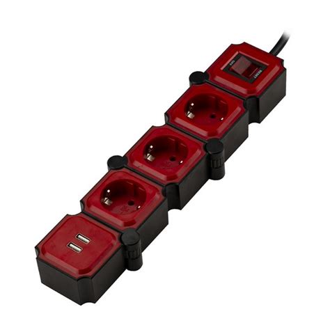 멀티탭전선몰드 3구usb 테트리스 멀티탭 블랙레드3mbkrd유커먼 코랩샵 Kolab 연구용 기자재 실험용 기초 소모품 및 연구 장비 전문 쇼핑몰