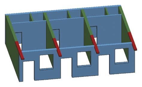 Analytical Model Of The Masonry Building A Masonry Building B