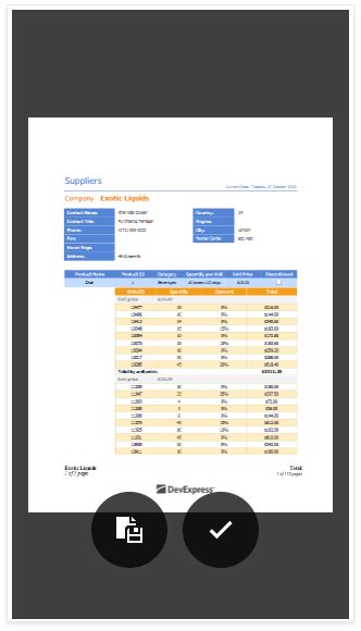 Mobile Mode In Aspnet Web Forms Reporting Net Reporting Tools Devexpress Documentation