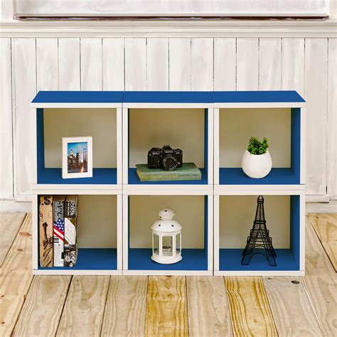 Way Basics Barcelona 6 Cubes Zboard Stackable Modular Storage Cubby