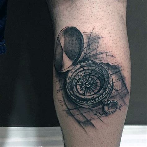 50 Small Compass Tattoos For Men Navigation Ink Design Ideas