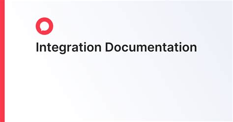 Integration Documentation