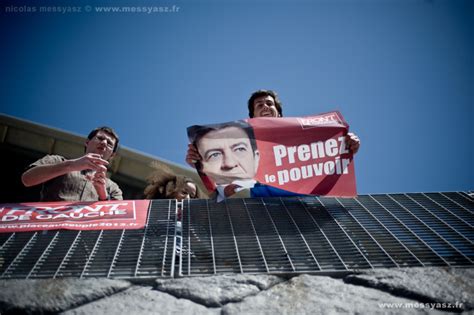 Présidentielles 2012 Front contre Front La Photo du Jour le Journal Photo d un photographe