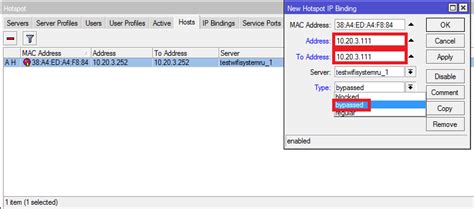 Ip Binding Доступ без авторизации Wi Fi System