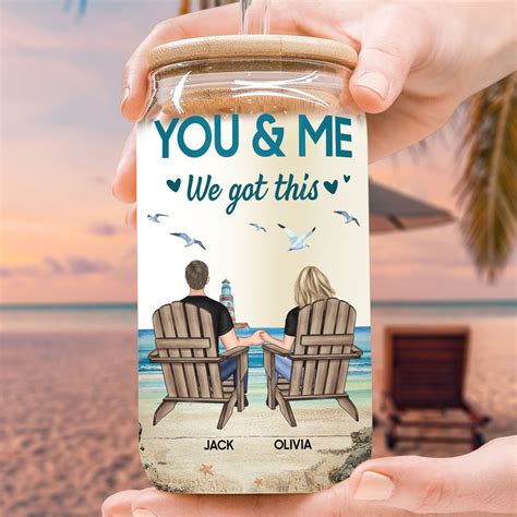 I Choose You To Do Life With Personalized Clear Glass Cup Macorner