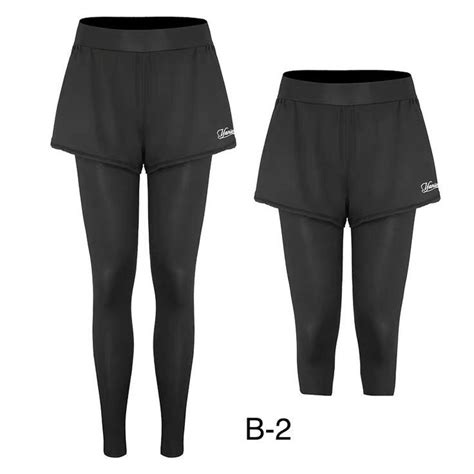 Women High Waist 2 In 1 Tight Sports Leggings With Shorts Drawstring