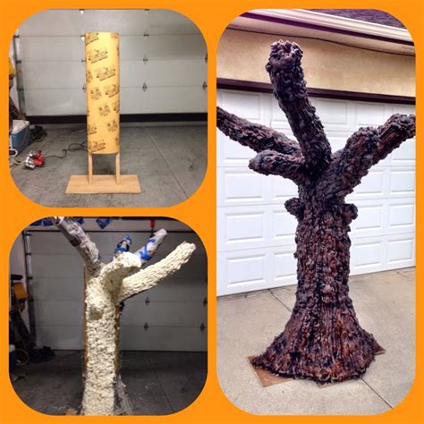 Giant Tree Prop Expanding Foam Tree Spray Foam Tree Diy Halloween Props