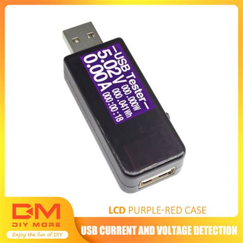 In Stock Original Diymore 7 In 1 USB Tester Voltmeter Ammeter Voltage Current Power Capacity