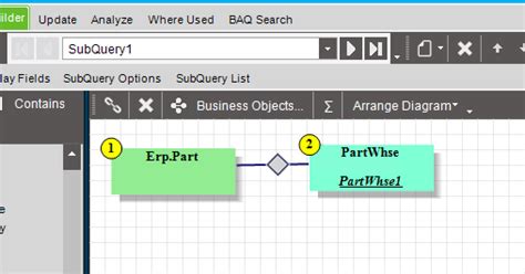 Baq Subquery Epicor Erp 10 Epicor User Help Forum