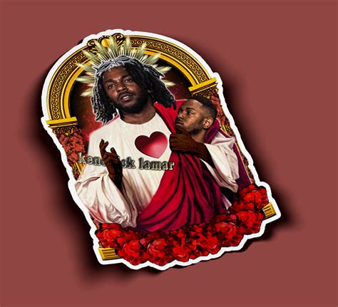 Saint Kendrick Lamar Sticker
