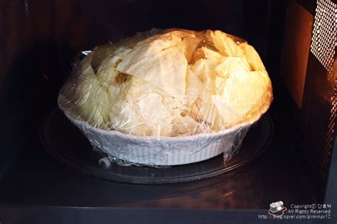 양배추 삶는법 찌는법 전자레인지 양배추찜 전자렌지 찌는시간 네이버 블로그