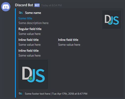 Javascript Discordjs It Is Necessary To Have The Message Sent To