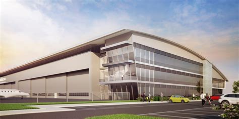 New Aircraft Hangar Underway At Farnborough UK Construction Online