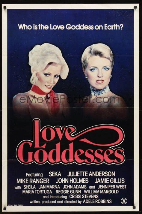 Love Goddesses 1sh 81 Seka And Juliette Anderson Jamie Gillis And John