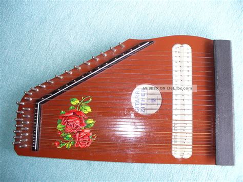 Gitarr Zither Zitter Zupfinstrument Chordophone Cyther Accordzither
