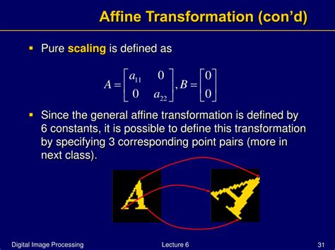 Ppt Digital Image Processing Lecture 6 Image Geometry January 13 2004 Powerpoint