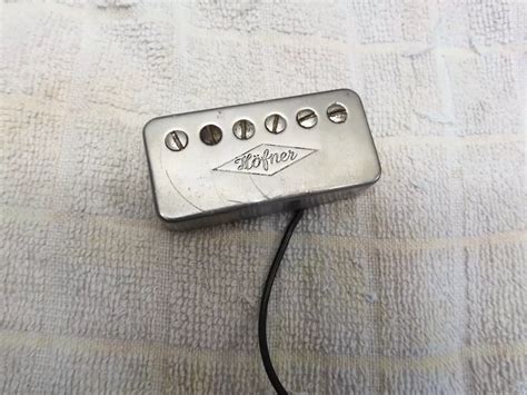 Hofner 1961 63 Pickup Diamond Logo Hollowbody Bb Great Guitars