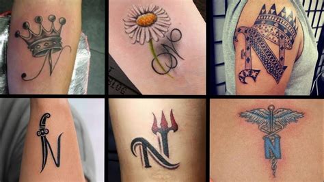 Letter N Tattoos N Letter Tattoos For Girls N Letter Tattoo