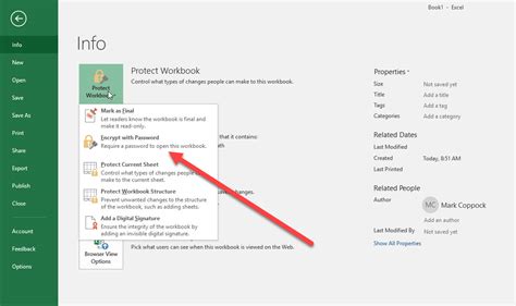 Password Protect Excel Worksheet