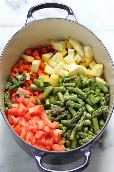 Spring Chicken Vegetable Soup Baker By Nature