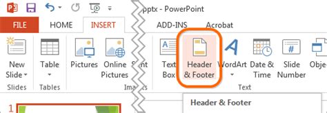 How To Insert Headers And Footers In Powerpoint Powerpoint Tips And