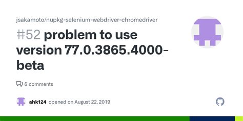 Problem To Use Version 77038654000 Beta · Issue 52 · Jsakamoto