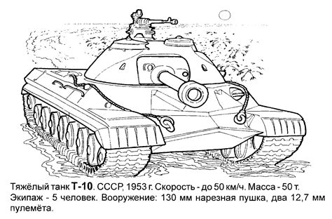 Розмальовки Танки