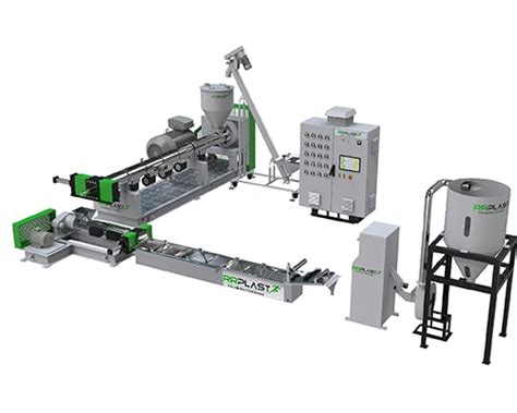 Plastic Recycling Extrusion Line Machine Rr Plast Extrusions Pvt Ltd
