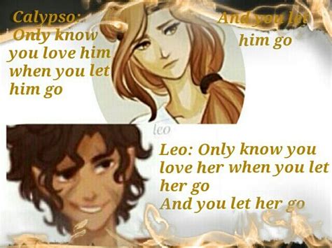 17 Best Images About Leo And Calypso Heroes Of Olympus Caleo On