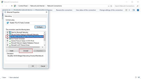 A Solution To The Problem That The Installation Of Bridged Networking Driver Failed Network