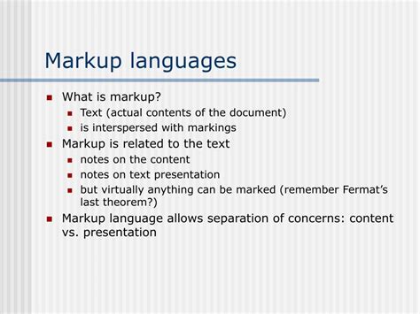 Ppt Sgml Html Xml Do We Really Need All That Powerpoint