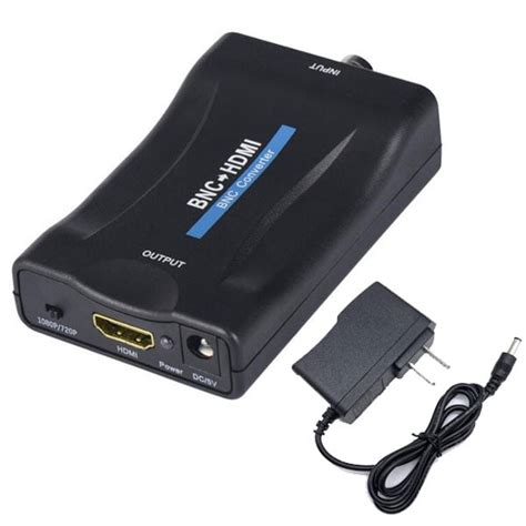 BNC to HDMI Converter to Monitor 1080P 720P Video Converter BNC Coaxial ...