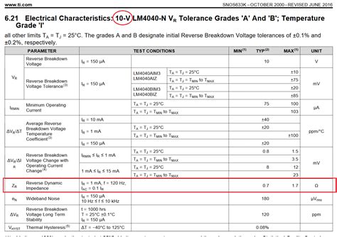 Why Is My Voltage Reference Lm4040 Unable To Keep Exact Voltage R