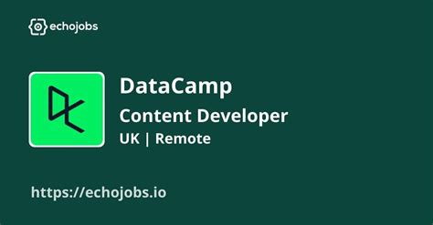 Datacamp Is Hiring Content Developer Data Engineering Uk Remote Machine Learning Python Sql