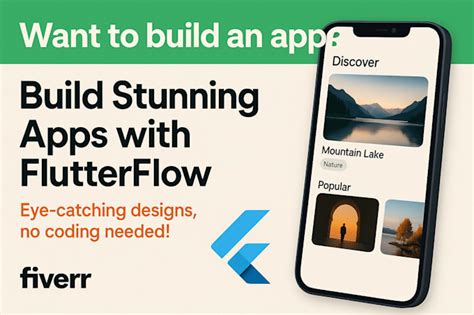 Build Flutterflow App Flutter App Flutter Flow Bubble App Mobile App Developer By Abdulsaboor883