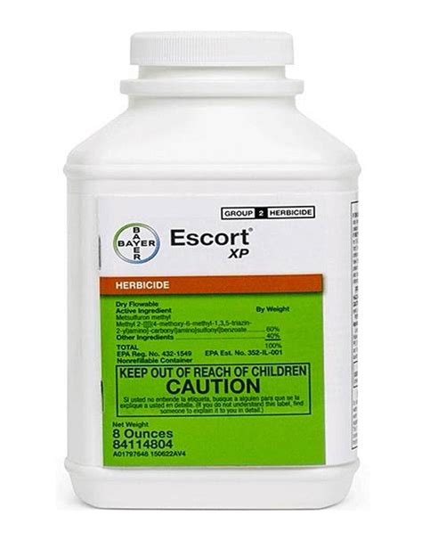 Escort Xp Herbicide Phoenix Environmental Design Inc