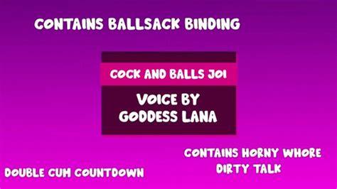 C And B Joi Includes Ballsack Binding Verbal Domination Clips4sale
