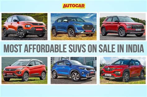 Most Affordable Suvs On Sale Tata Punch Nissan Magnite Renault Kiger