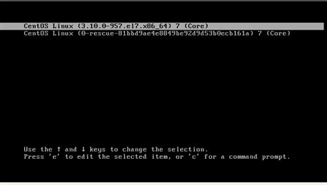 Rescue A Centos System With Grub