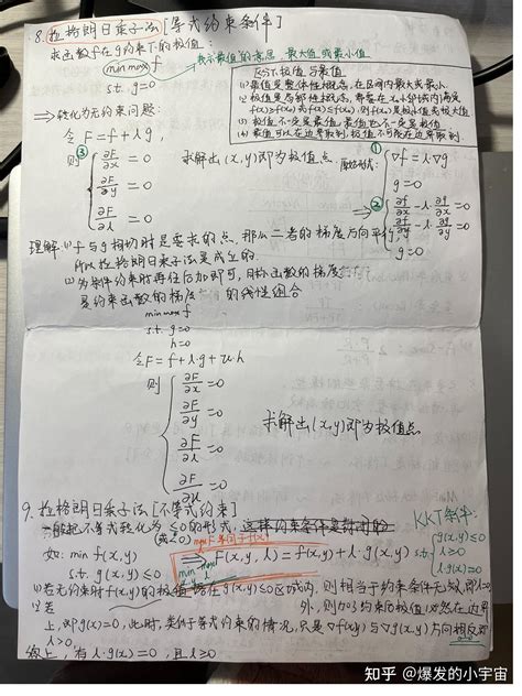 拉格朗日乘子法 知乎