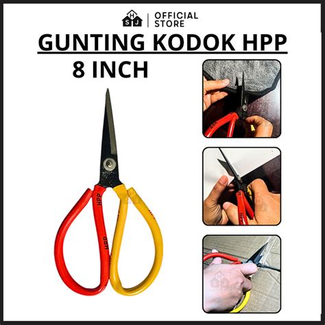 Jual Gunting Kodok Kain Potong Seng Serbaguna Tailor Scissors Gunting