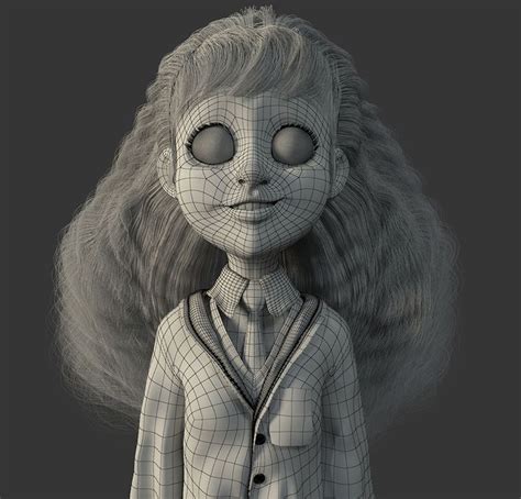 Modelado De Personajes Ilustración Modelo Personajes 3d