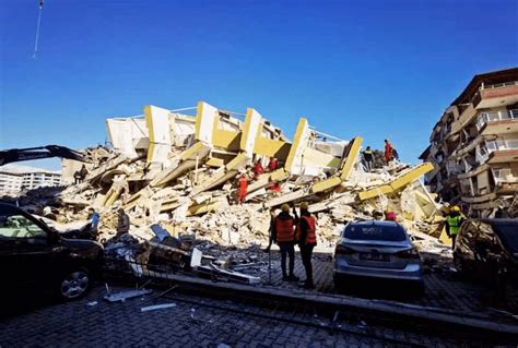 土耳其78级地震现场工作随笔建筑灾区混凝土