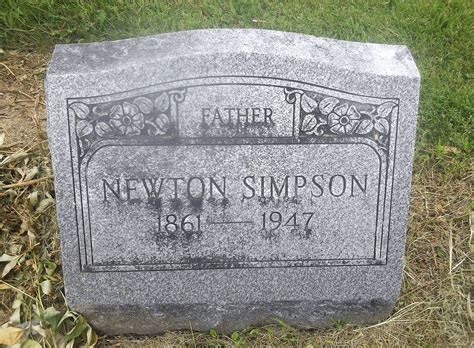 Newton Simpson 1861 1947 Mémorial Find A Grave