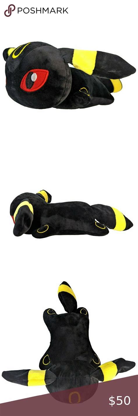 Pokemon Umbreon Plush Blacky Kittudari Lazy Mochi Stuffed Pillow Super