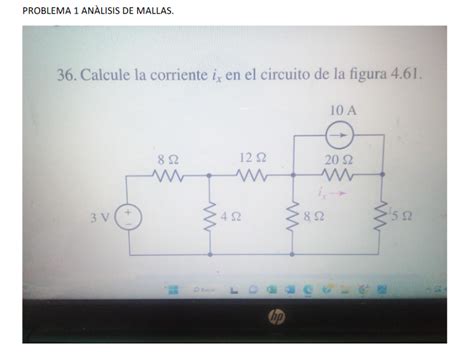 Solved In The Circuit Shown Use Mesh Analysis To Find The Chegg