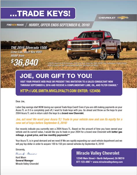 Variable Data Printing Examples — Direct Mail Fulfillment Services Mailing List